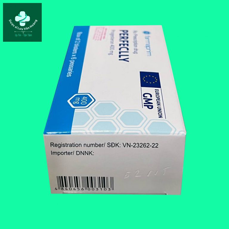 Thuốc Perfeclly 400mg điều trị dọa sảy thai - Dược sĩ Lưu Văn Hoàng