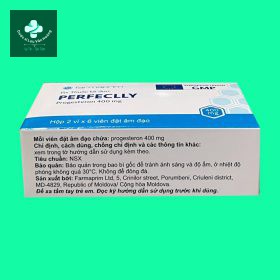Thuốc Perfeclly 400mg điều trị dọa sảy thai - Dược sĩ Lưu Văn Hoàng