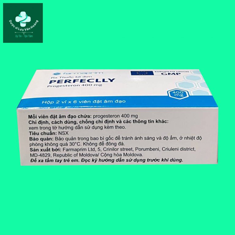 Thuốc Perfeclly 400mg điều trị dọa sảy thai - Dược sĩ Lưu Văn Hoàng