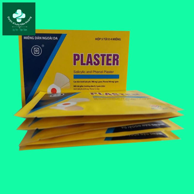 Miếng dán Plaster Mediplantex giảm vết chai sần, mụn cơm - Dược sĩ Lưu ...