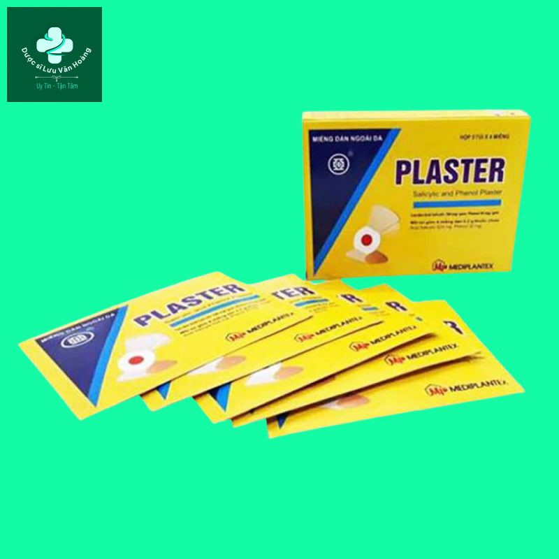 Miếng dán Plaster Mediplantex giảm vết chai sần, mụn cơm - Dược sĩ Lưu ...