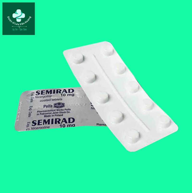 Semirad 10mg Semirad giá bao nhiêu - Dược sĩ Lưu Văn Hoàng