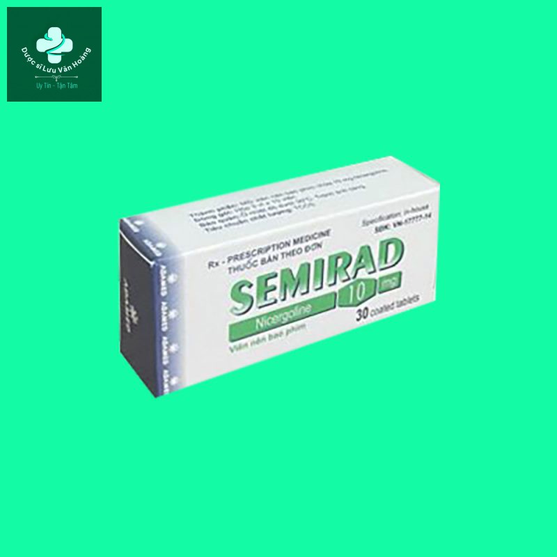 Semirad 10mg Semirad giá bao nhiêu - Dược sĩ Lưu Văn Hoàng