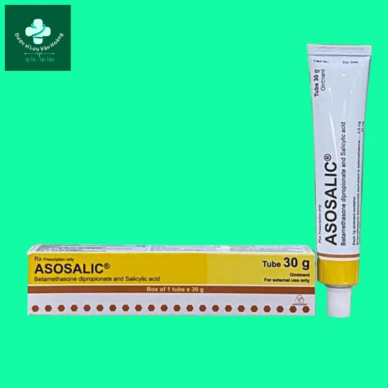 Thuốc Asosalic 30g trị viêm da dày sừng - Dược sĩ Lưu Văn Hoàng