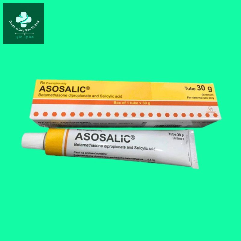 Thuốc Asosalic 30g trị viêm da dày sừng - Dược sĩ Lưu Văn Hoàng