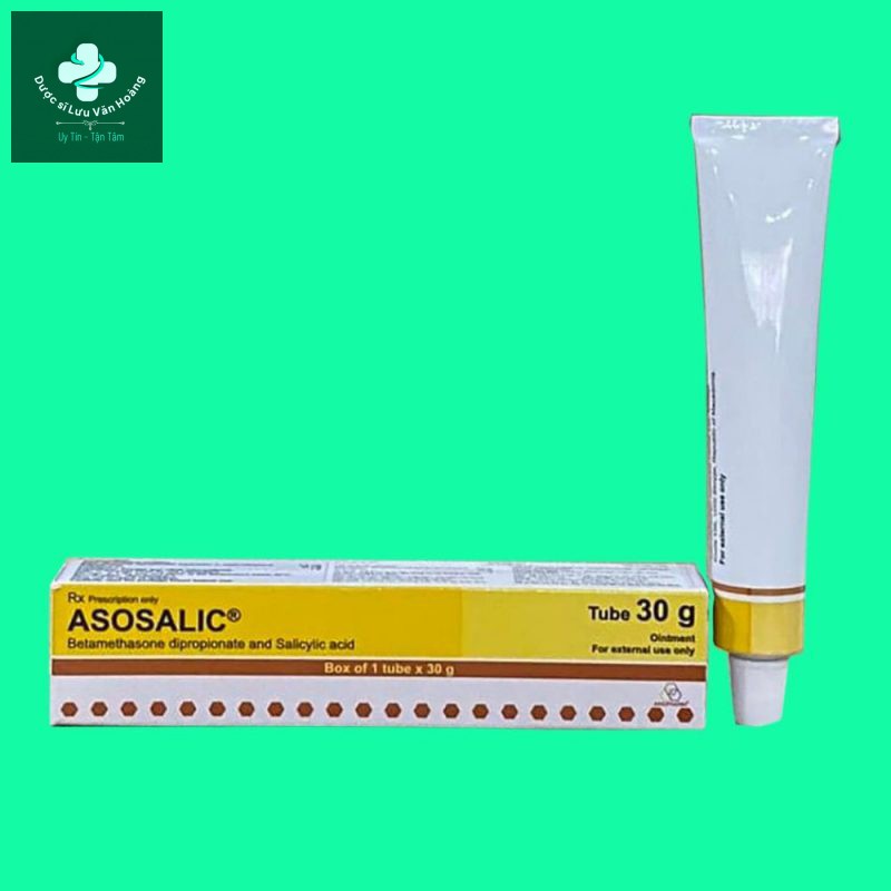 Thuốc Asosalic 30g trị viêm da dày sừng - Dược sĩ Lưu Văn Hoàng