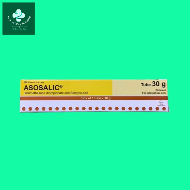 Thuốc Asosalic 30g trị viêm da dày sừng - Dược sĩ Lưu Văn Hoàng