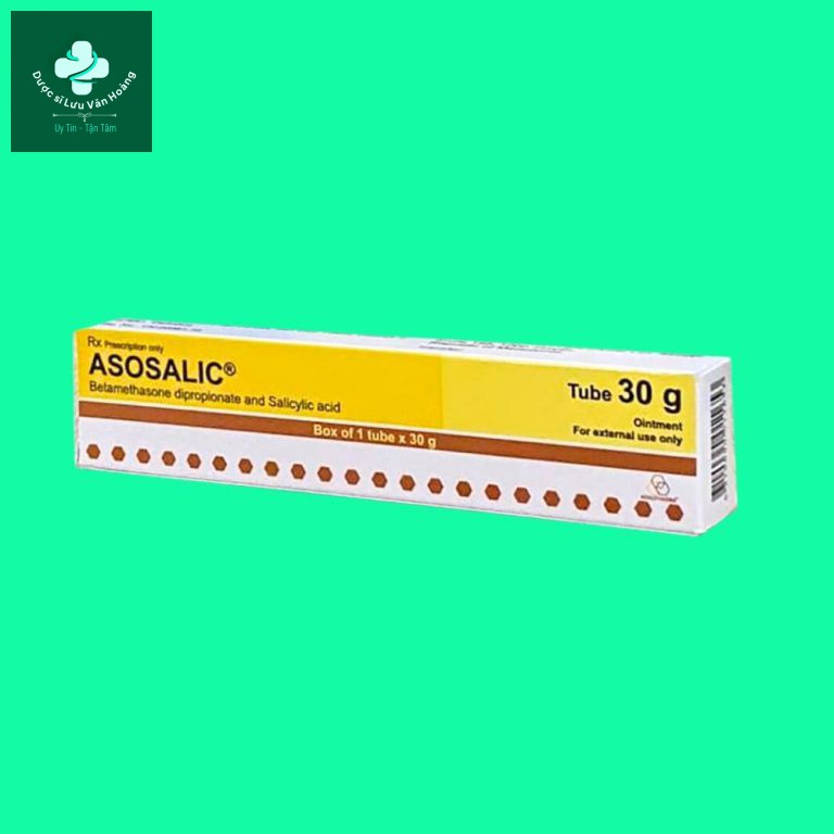 Thuốc Asosalic 30g trị viêm da dày sừng - Dược sĩ Lưu Văn Hoàng