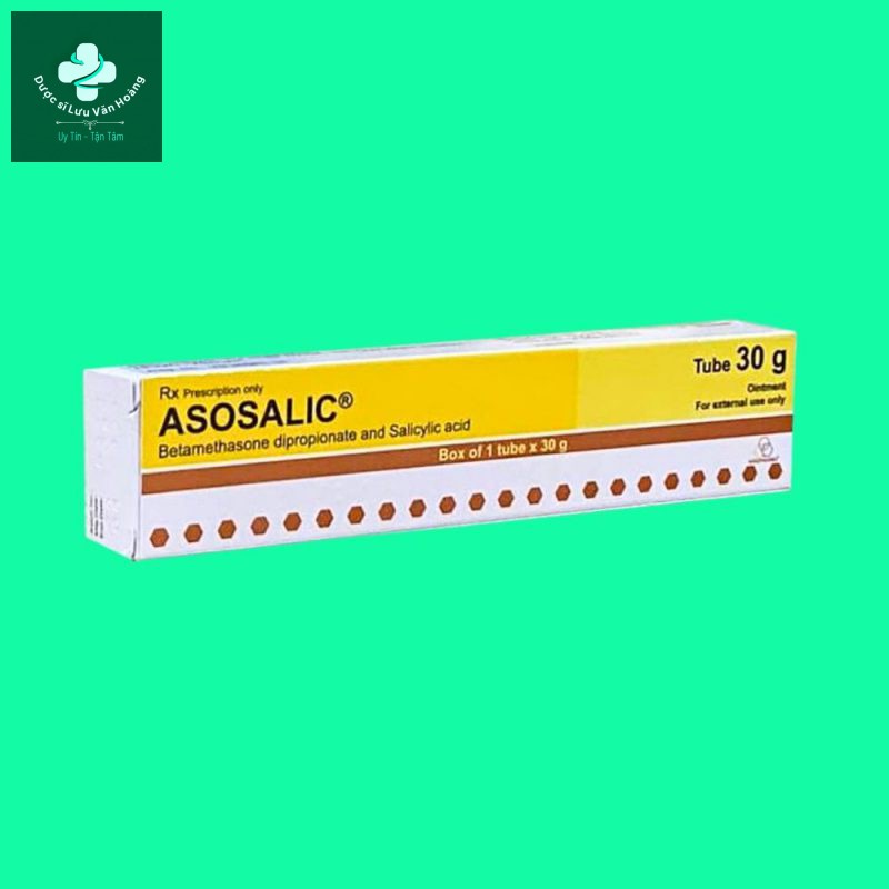 Thuốc Asosalic 30g trị viêm da dày sừng - Dược sĩ Lưu Văn Hoàng