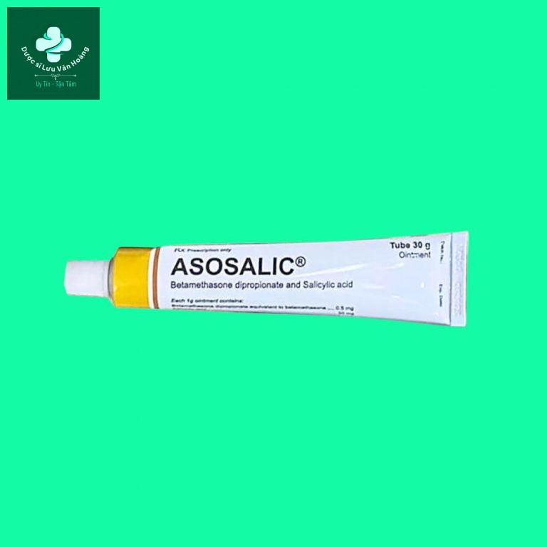 Thuốc Asosalic 30g trị viêm da dày sừng - Dược sĩ Lưu Văn Hoàng