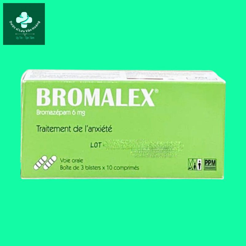 Thuốc Lexomil 6mg trị stress, mất ngủ- Dược sĩ Lưu Văn Hoàng