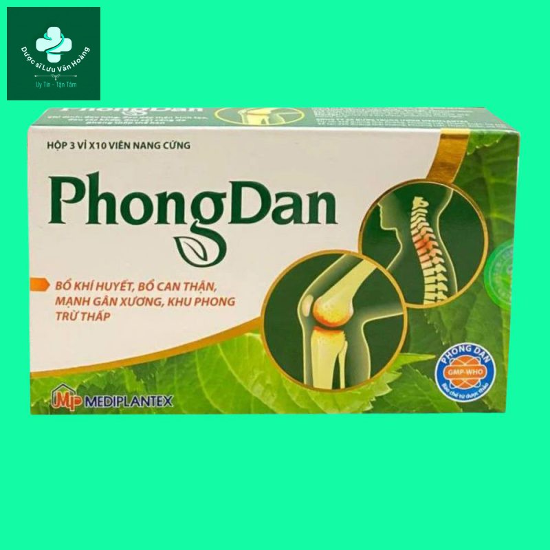 Thuốc Khớp Phong Dan giảm đau lưng, đau dây thần kinh tọa - Dược sĩ Lưu ...