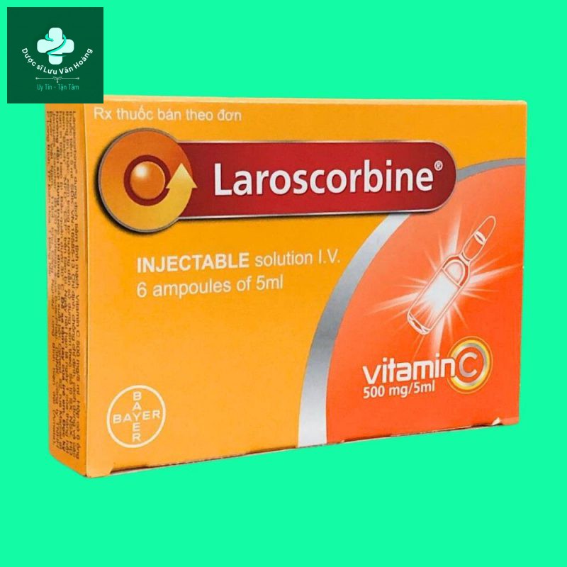 Thuốc Laroscorbine 1g/5ml-Bayer bổ sung vitamin C- Dược sĩ Lưu Văn Hoàng