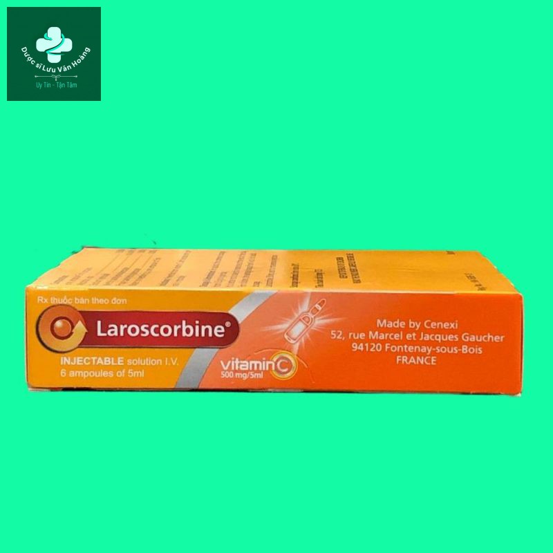 Thuốc Laroscorbine 1g/5ml-Bayer bổ sung vitamin C- Dược sĩ Lưu Văn Hoàng
