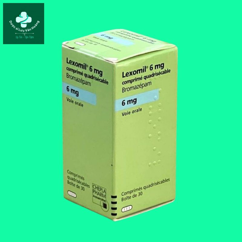 Thuốc Lexomil 6mg trị stress, mất ngủ- Dược sĩ Lưu Văn Hoàng