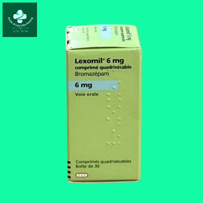 Thuốc Lexomil 6mg trị stress, mất ngủ- Dược sĩ Lưu Văn Hoàng