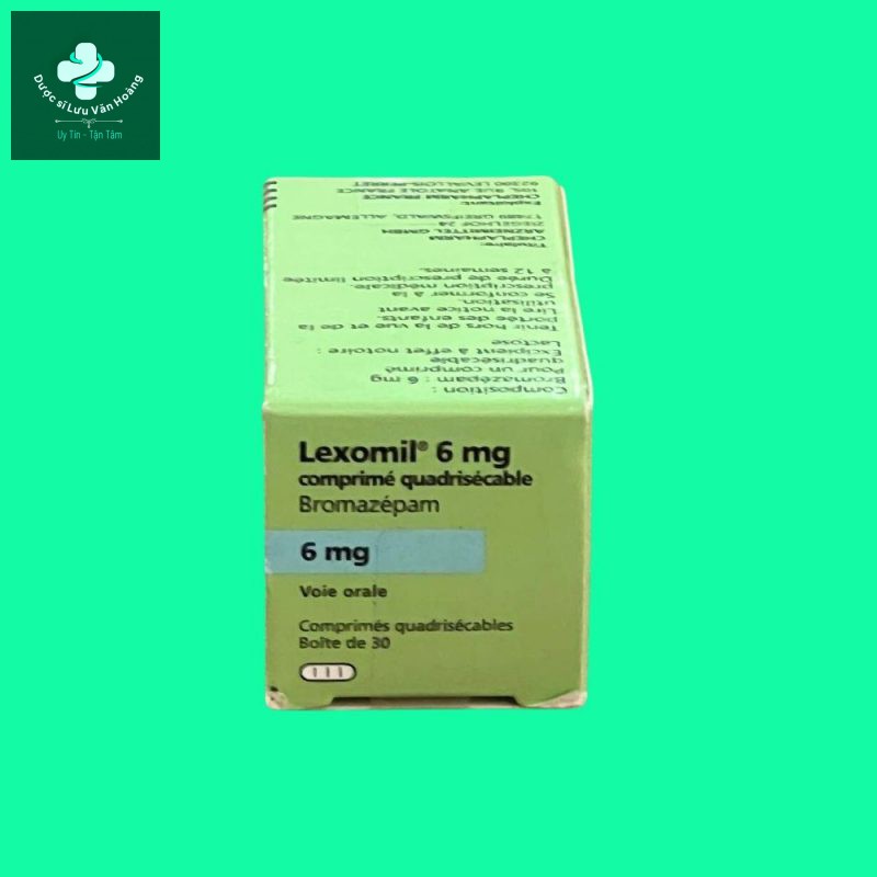 Thuốc Lexomil 6mg trị stress, mất ngủ- Dược sĩ Lưu Văn Hoàng