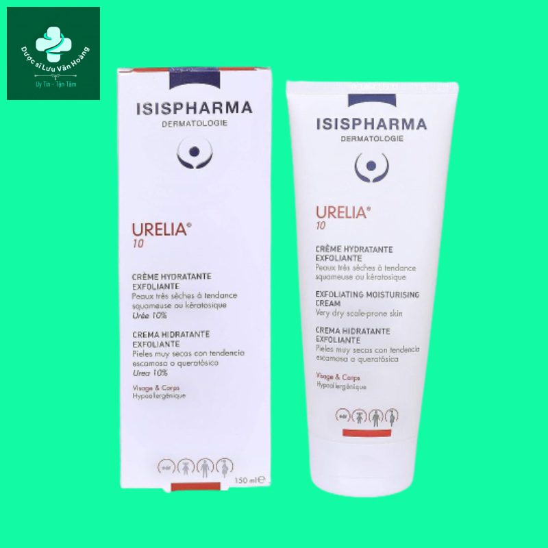 ISIS Pharma Urelia 10 (150ml): Làm dịu tình trạng kích ứng tăng sừng ...