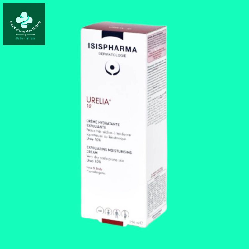 ISIS Pharma Urelia 10 (150ml): Làm dịu tình trạng kích ứng tăng sừng ...