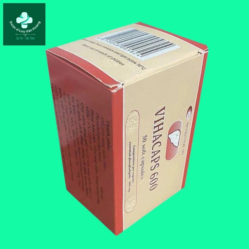 Thuốc Vihacaps 600 giảm triệu chứng do bệnh lý ở gan - Dược sĩ Lưu Văn ...