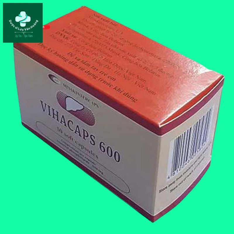 Thuốc Vihacaps 600 giảm triệu chứng do bệnh lý ở gan - Dược sĩ Lưu Văn ...