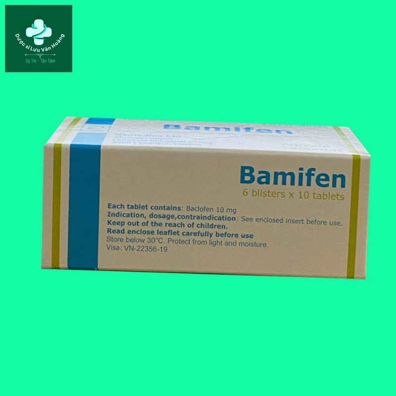 Thuốc Bamifen 10mg - giảm co cứng cơ - Dược sĩ Lưu Văn Hoàng