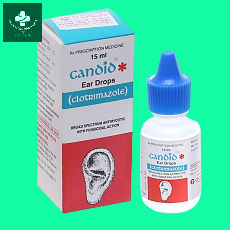 Thuốc Candid Ear Drops ngừa và điều trị nhiễm nấm tai - Dược sĩ Lưu Văn ...
