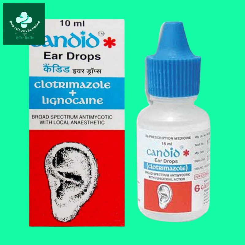 Thuốc Candid Ear Drops ngừa và điều trị nhiễm nấm tai - Dược sĩ Lưu Văn ...