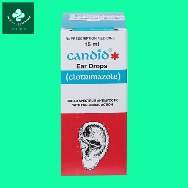 Thuốc Candid Ear Drops ngừa và điều trị nhiễm nấm tai - Dược sĩ Lưu Văn ...