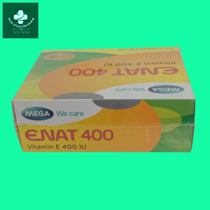 Thuốc Enat 400 ngừa và điều trị thiếu vitamin E - Dược sĩ Lưu Văn Hoàng