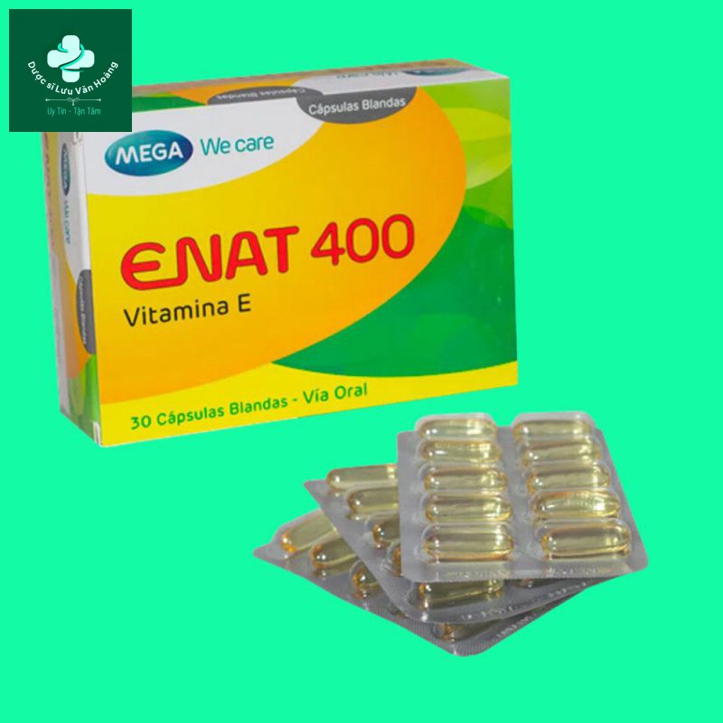 Thuốc Enat 400 ngừa và điều trị thiếu vitamin E - Dược sĩ Lưu Văn Hoàng