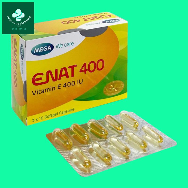 Thuốc Enat 400 ngừa và điều trị thiếu vitamin E - Dược sĩ Lưu Văn Hoàng