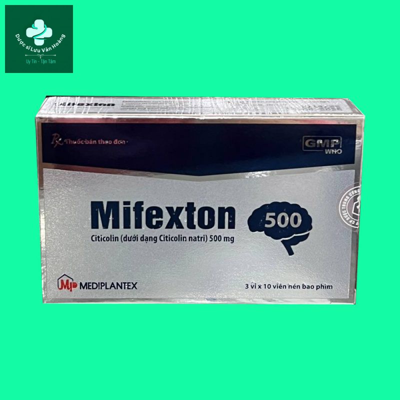 Thuốc Mifexton 500 - điều trị sa sút trí tuệ - Dược sĩ Lưu Văn Hoàng
