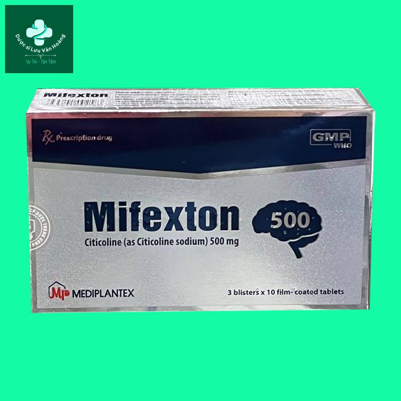 Thuốc Mifexton 500 - điều trị sa sút trí tuệ - Dược sĩ Lưu Văn Hoàng
