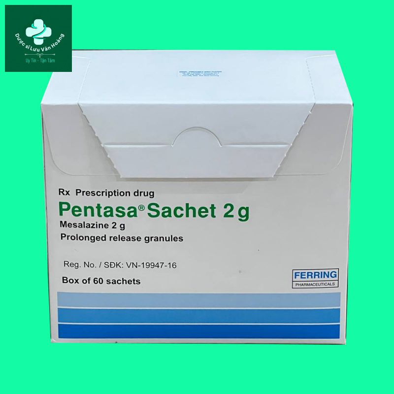 Thuốc Pentasa Sachet 2g - điều trị viêm đại tràng và bệnh Crohn - Dược ...