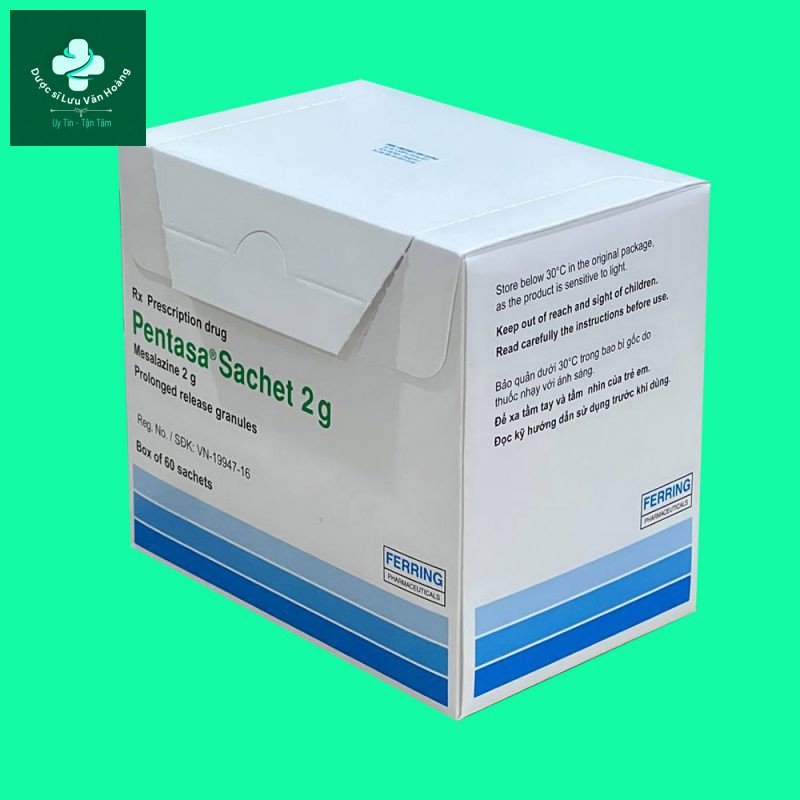 Thuốc Pentasa Sachet 2g - điều trị viêm đại tràng và bệnh Crohn - Dược ...