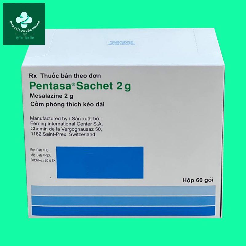 Thuốc Pentasa Sachet 2g - điều trị viêm đại tràng và bệnh Crohn - Dược ...