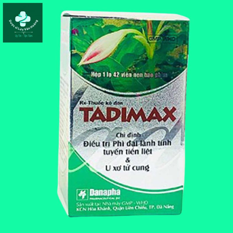 Thuốc Tadimax (Lọ) điều trị phì đại tuyến tiền liệt lành tính - Dược sĩ ...