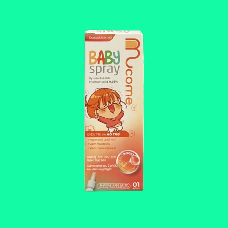 Thuốc Mucome Baby spray - Điều trị viêm mũi dị ứng - Dược sĩ Lưu Văn Hoàng