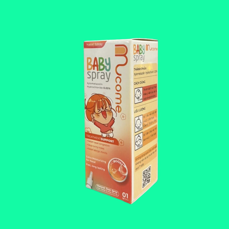 Thuốc Mucome Baby spray - Điều trị viêm mũi dị ứng - Dược sĩ Lưu Văn Hoàng