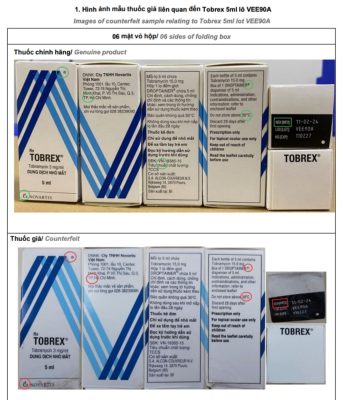 Thuốc nhỏ mắt Tobrex 5ml điều trị các trường hợp nhiễm khuẩn - Dược sĩ ...