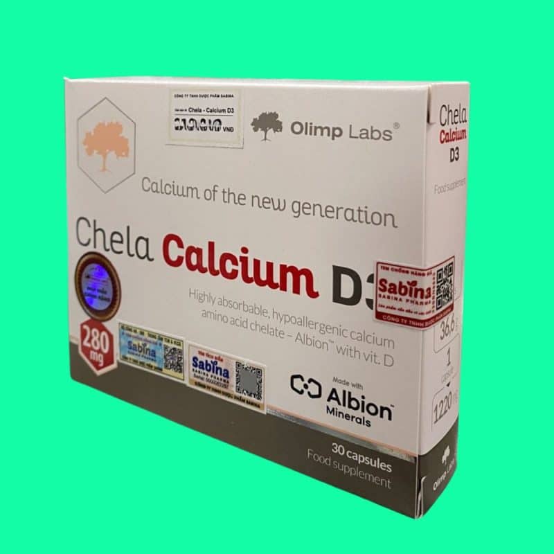 Thuốc Chela-Calcium D3 bổ sung calci cho xương chắc khỏe - Dược sĩ Lưu ...