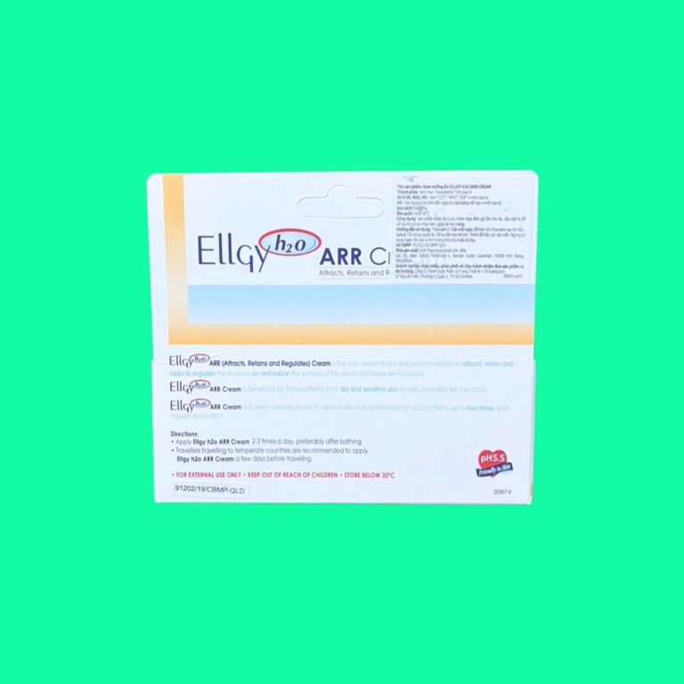 Thuốc Ellgy H2O ARR Cream 25g dùng để dưỡng ẩm da - Dược sĩ Lưu Văn Hoàng