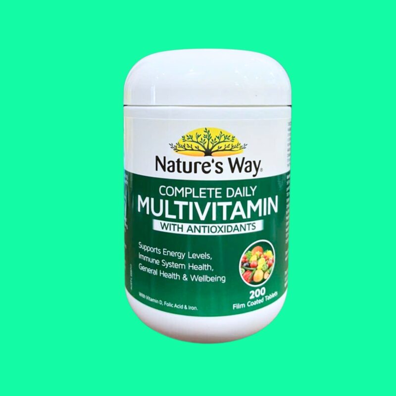 Nature’s Way Complete Daily Multivitamin bổ sung vitamin và khoáng chất ...