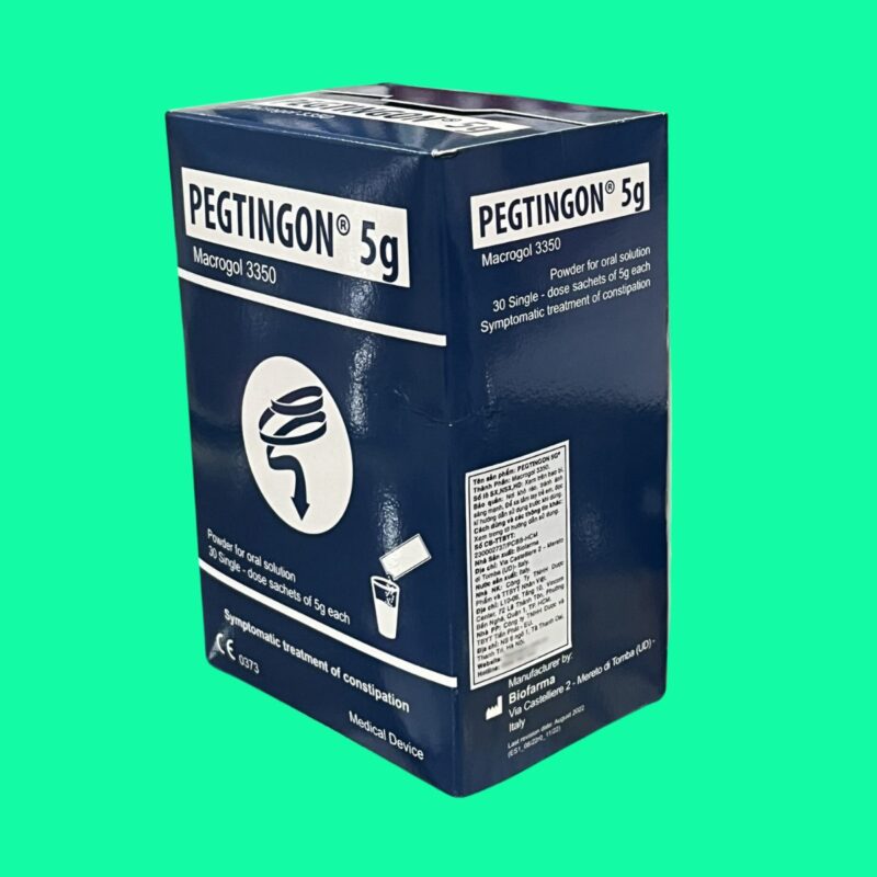 Thuốc Pegtingon 5g (PediaPEG) (PEG 3350 5g) giúp giảm táo bón