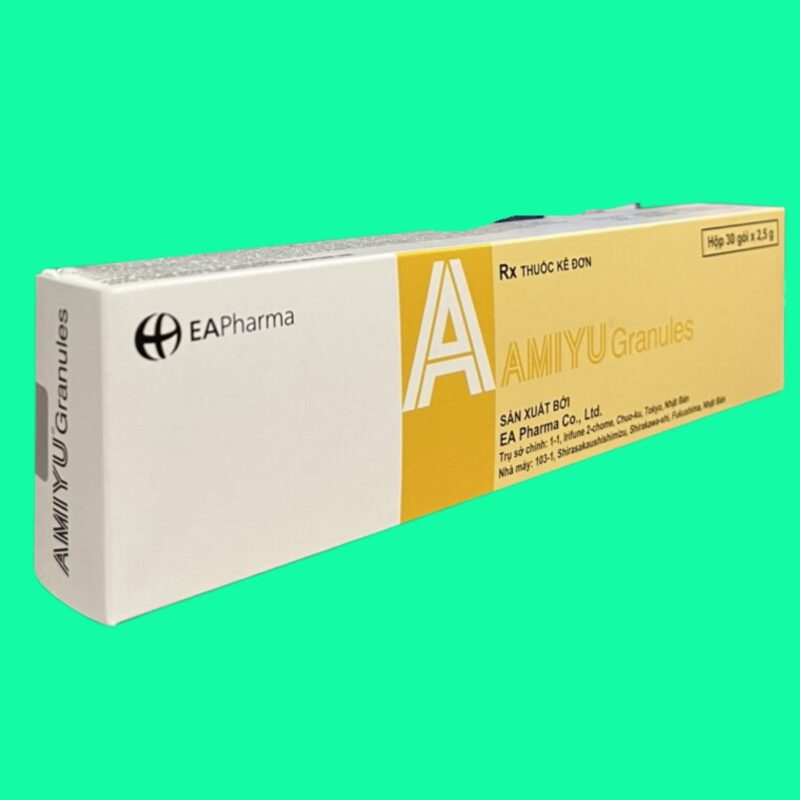 Thuốc Amiyu Granules 2,5g bổ sung acid amin cho người suy thận mạn tính ...