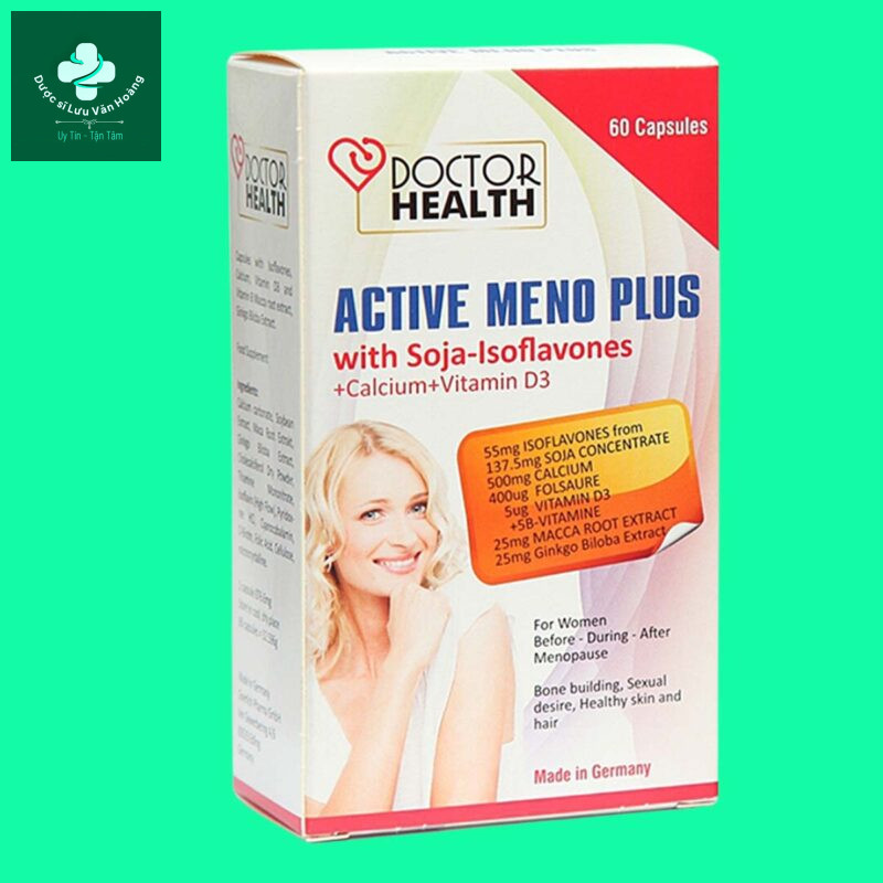 Thuốc Active Meno Plus cân bằng nội tiết - Dược sĩ Lưu Văn Hoàng