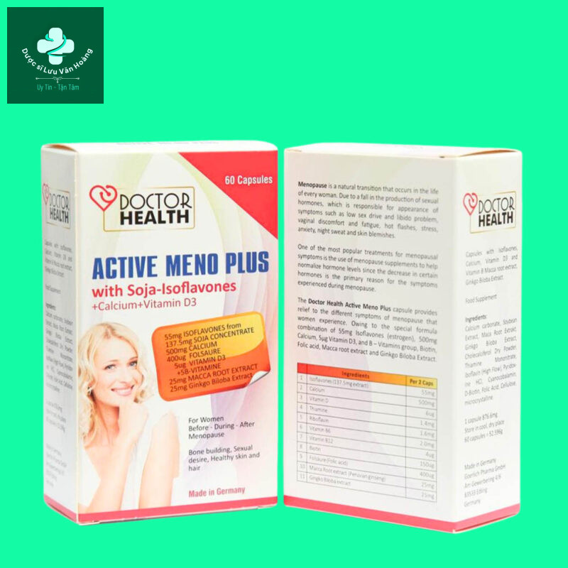Thuốc Active Meno Plus cân bằng nội tiết - Dược sĩ Lưu Văn Hoàng