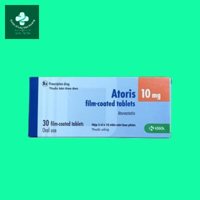 Thuốc Atoris 10mg - Điều trị hiệu quả tăng cholesterol và triglycerid máu - Dược sĩ Lưu Văn Hoàng