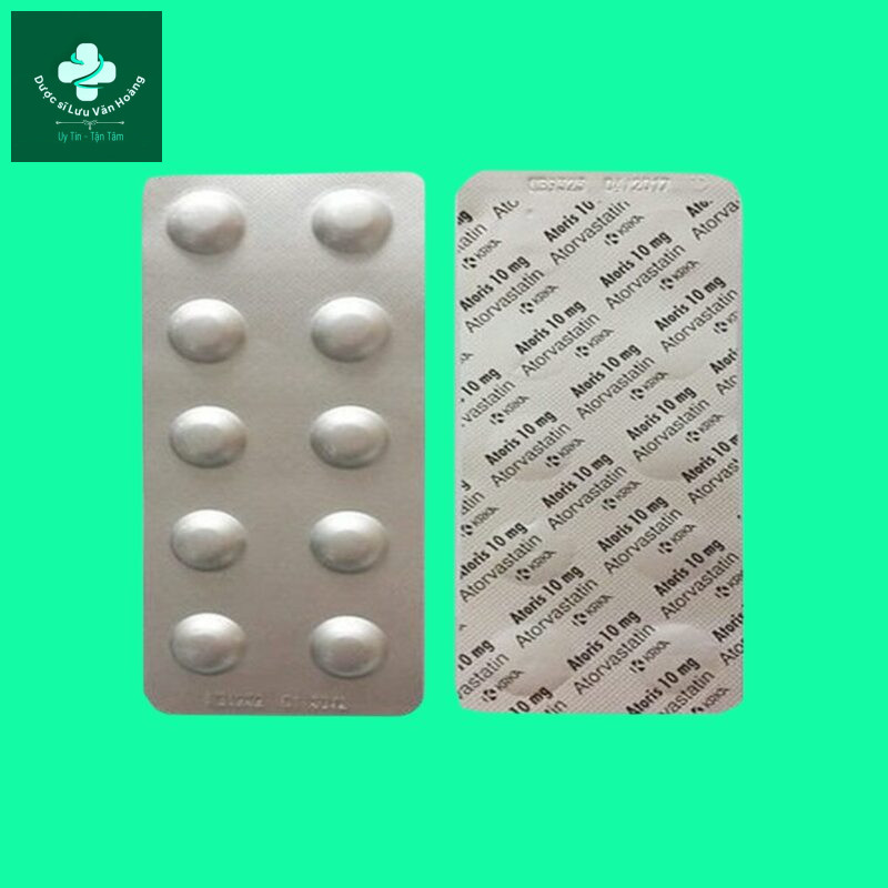 Thuốc Atoris 10mg - Điều trị hiệu quả tăng cholesterol và triglycerid ...
